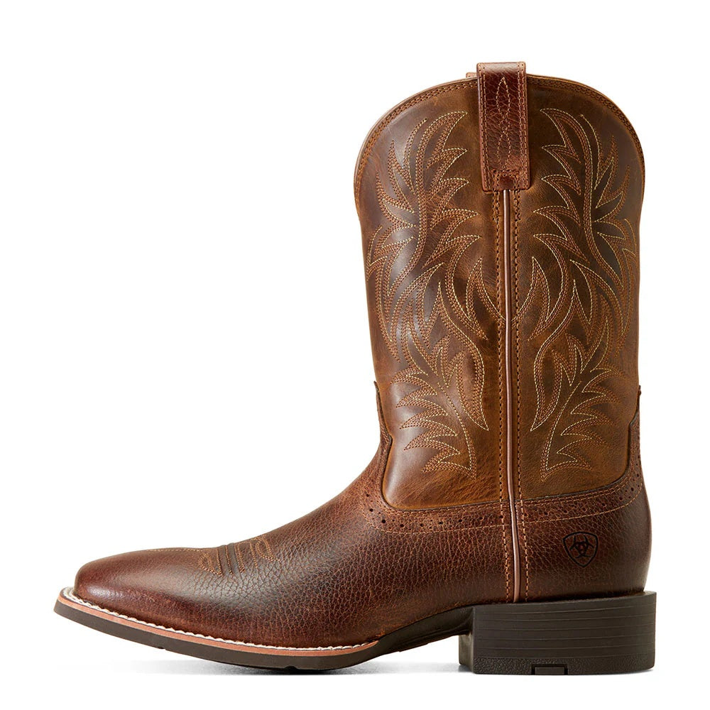 Ariat Mens Sport Western Wide Square Toe Boots - 10016291